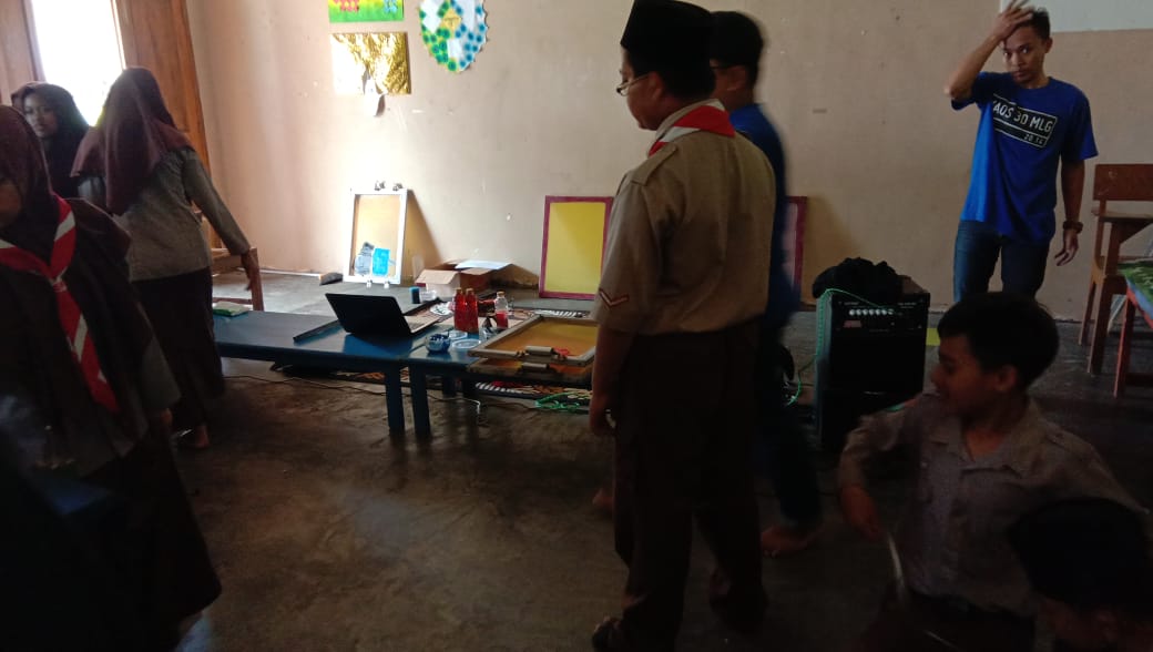 Kaos 3D Malang mengadakan Workshop Sablon di SMP. An-Nashr Malang ...