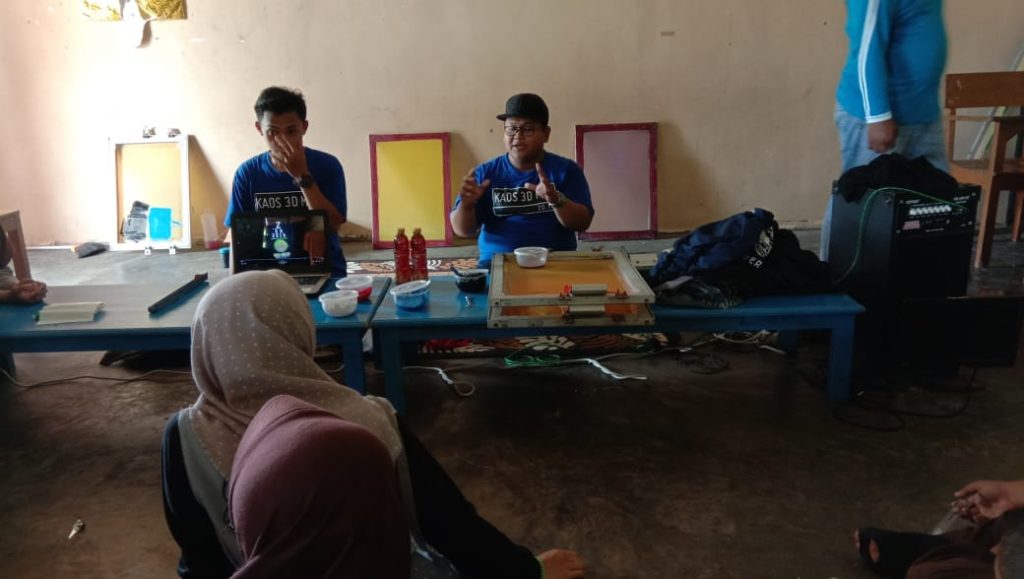 Kaos 3D Malang mengadakan Workshop Sablon di SMP. An-Nashr Malang ...